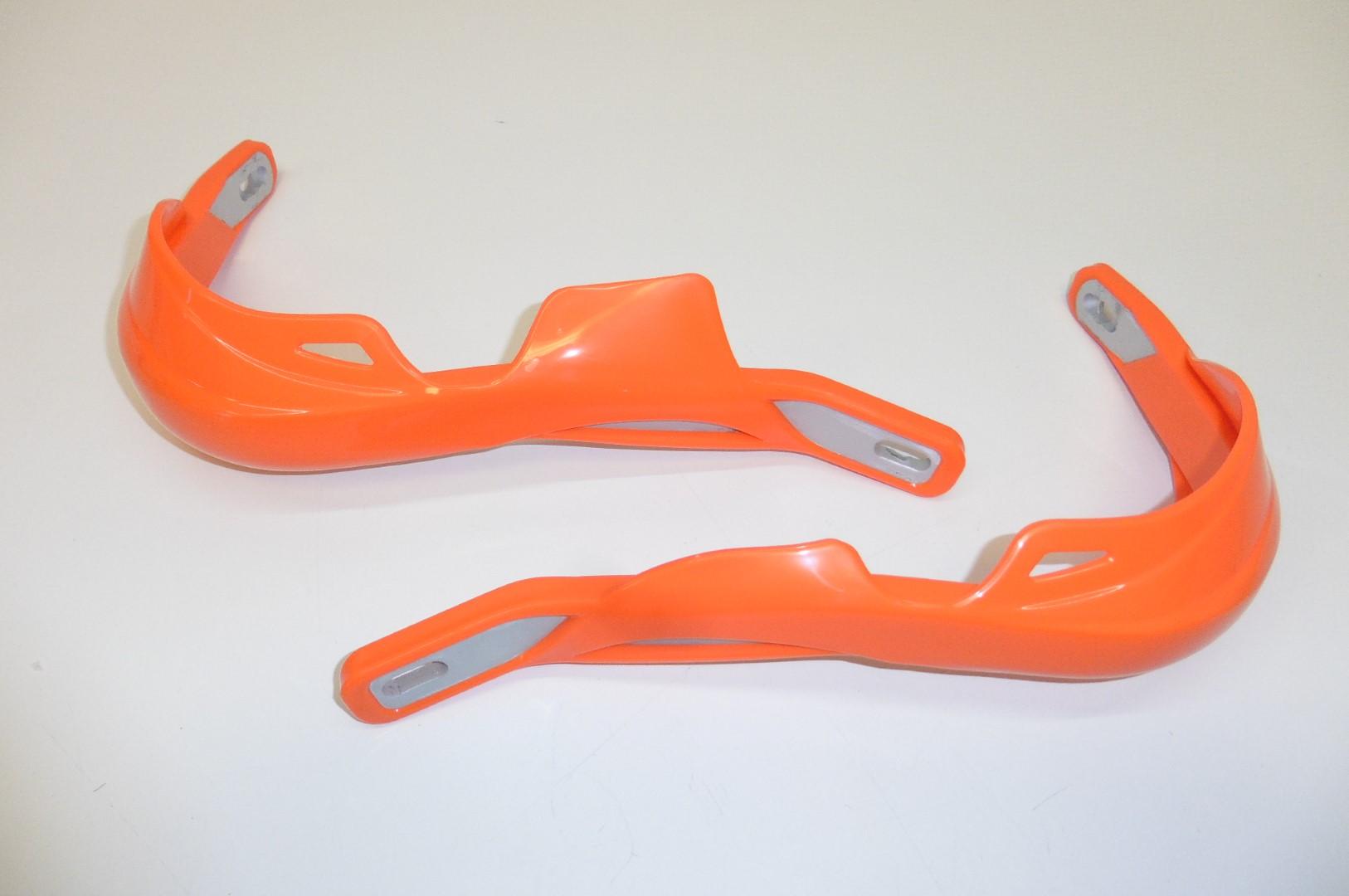 Handprotektoren Handguards Handschützer Protektoren orange Enduro Mx ...